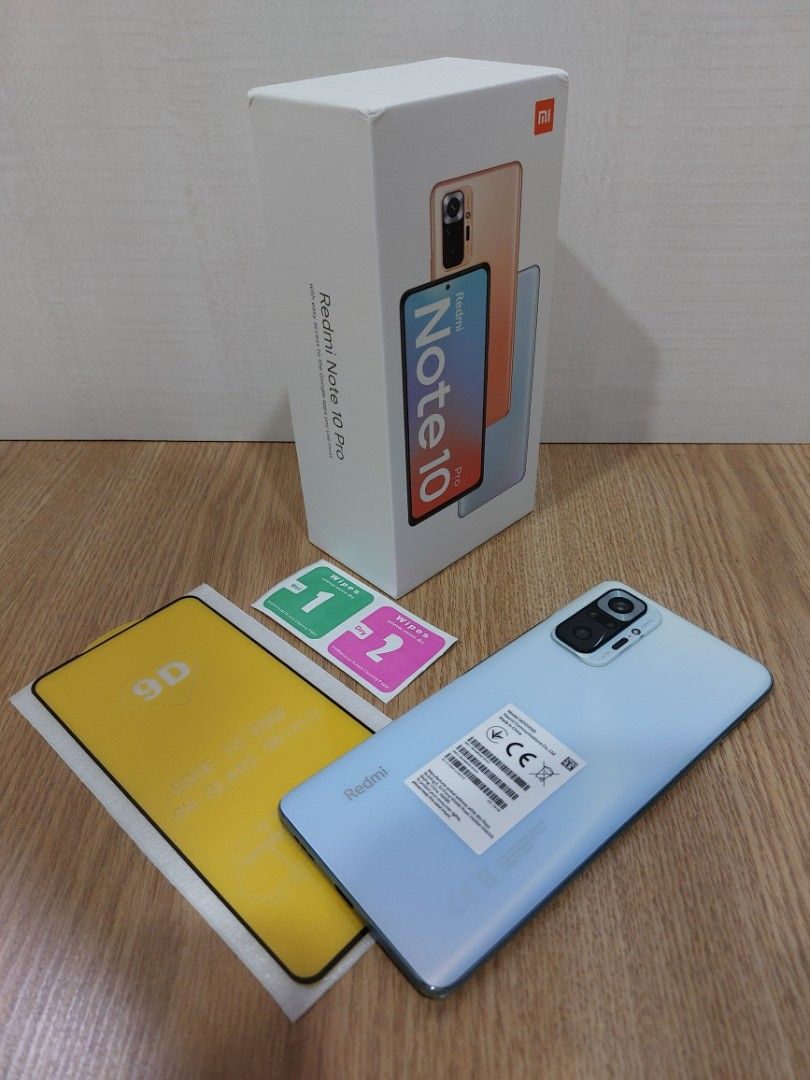 Xiaomi Redmi Note 10 Pro Max Glacial Blue 128GB, Mobile Phones & Gadgets, Mobile Phones, Android ...