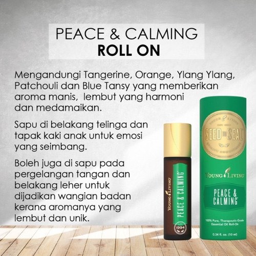 Young Living Peace and Calming Roll On 10ml, Furniture & Home Living, Home Fragrance on Carousell