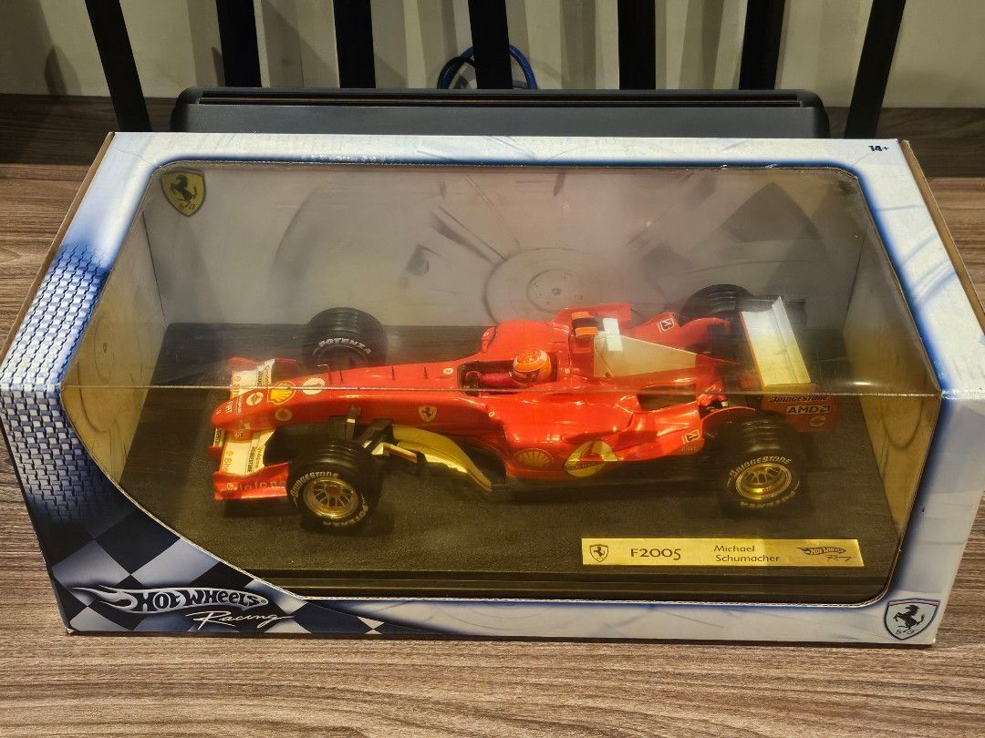1/18 Ferrari F1 Formula One MSC Michael Schumacher by Hotwheels ...