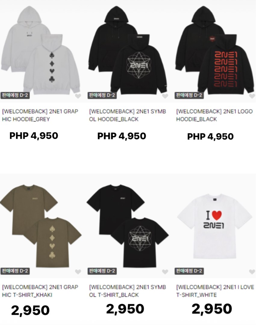 2NE1 “Welcome Back” in Seoul Official Merchandise, Hobbies & Toys ...