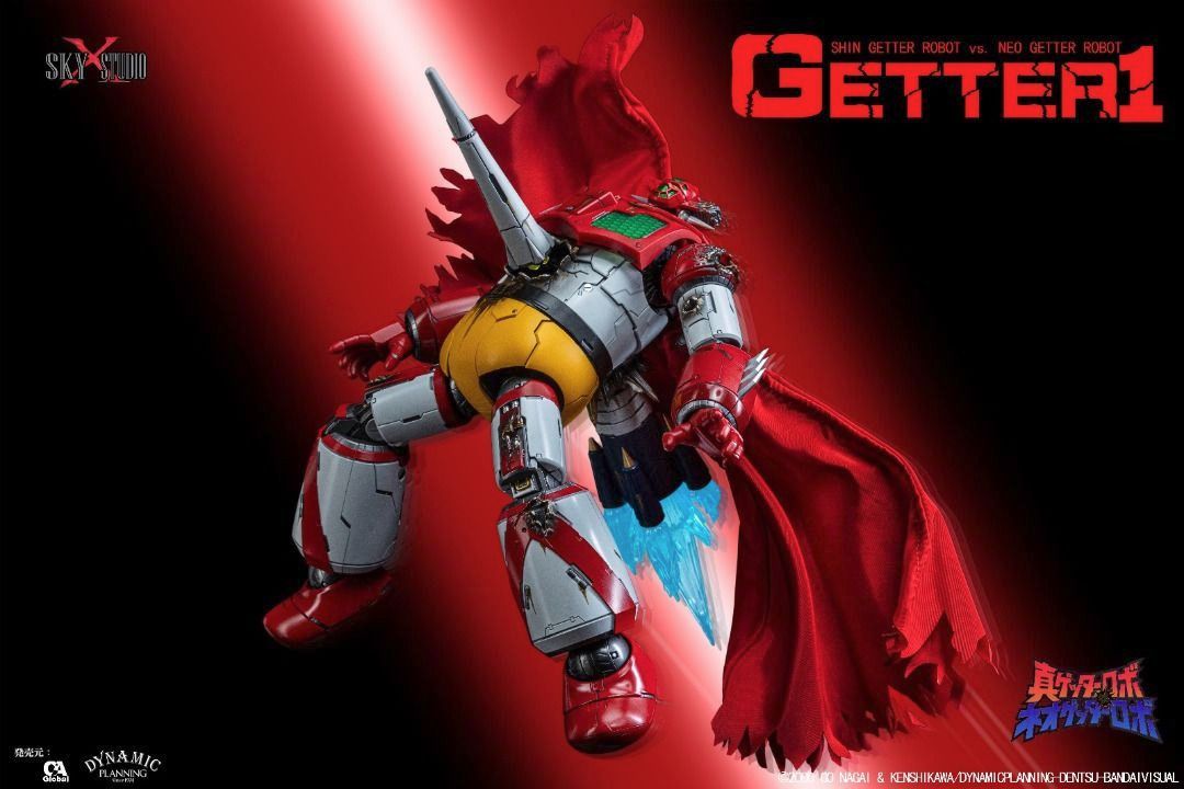 全新 盒未開 會場限定 合金 三一萬能俠 Sky x Studio Shin Getter Robo vs Neo Getter Robo ...