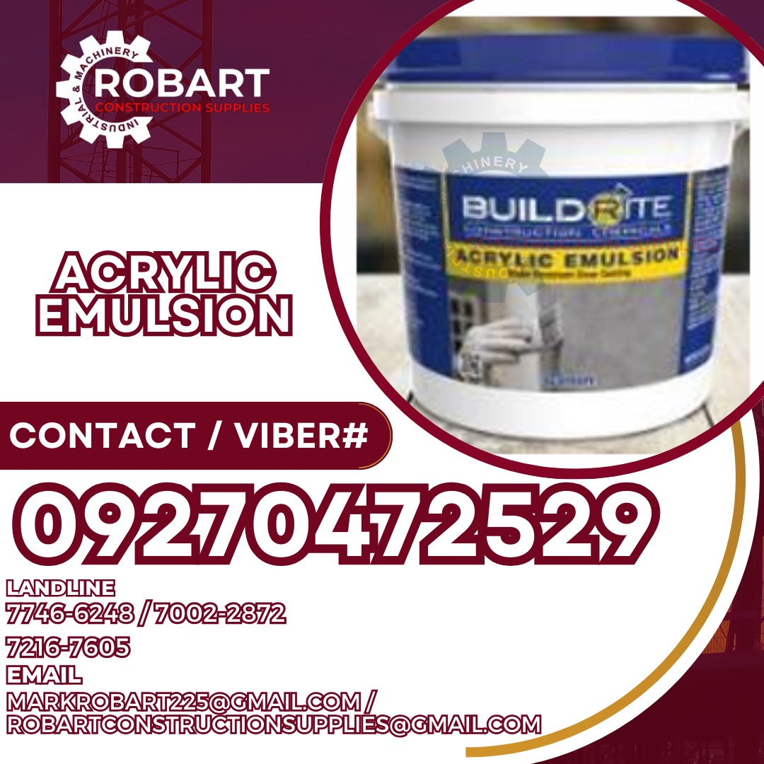 Acrylic Emulsion, Commercial & Industrial, Construction Tools ...