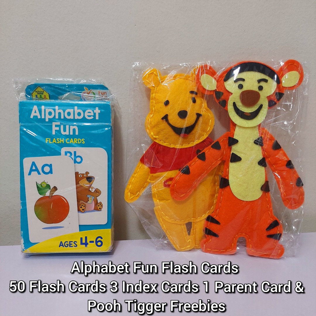 Alphabet Fun Flash Cards 50 Flash Cards 3 Index Cards 1 Parent Card ...