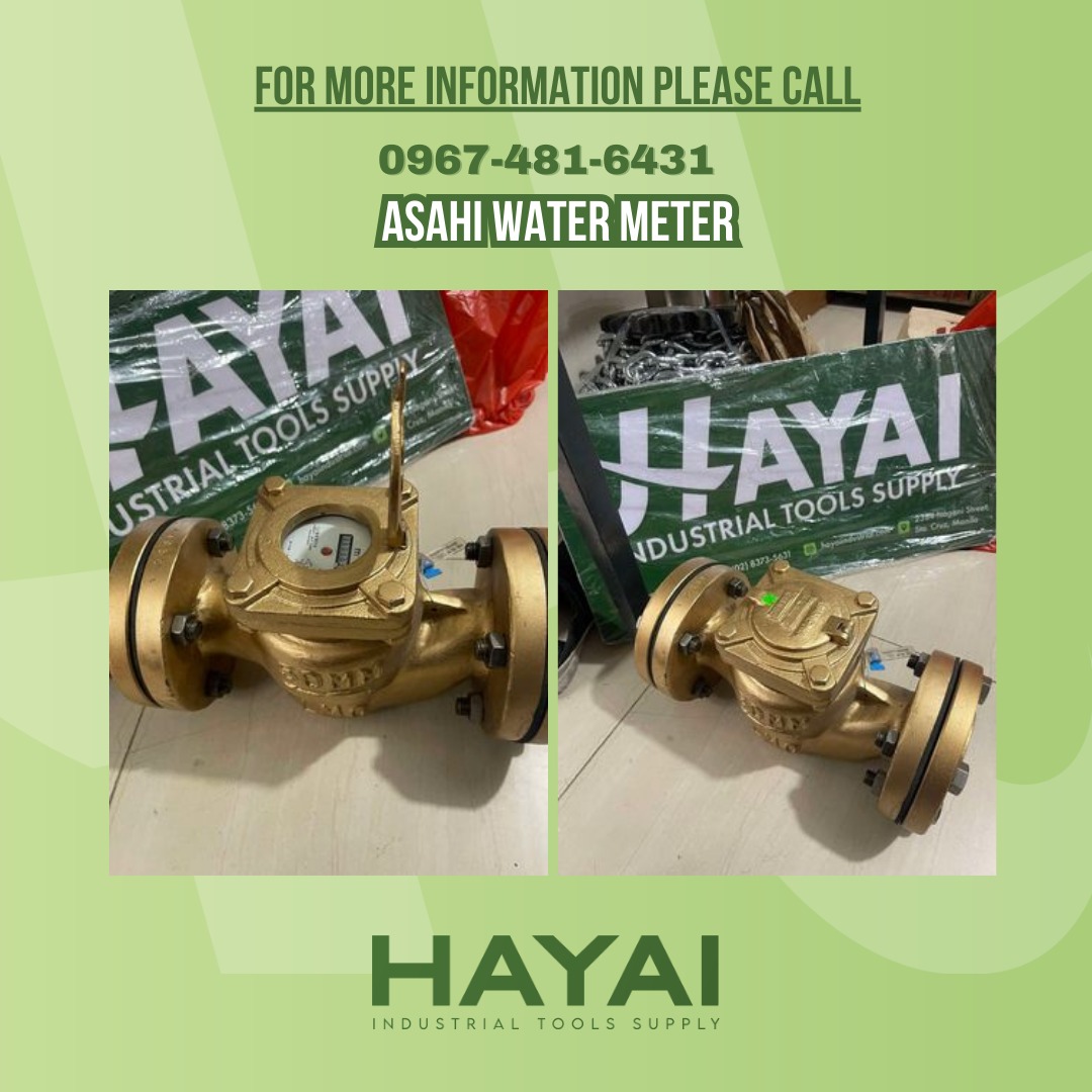 Asahi Water Meter, Commercial & Industrial, Construction Tools ...