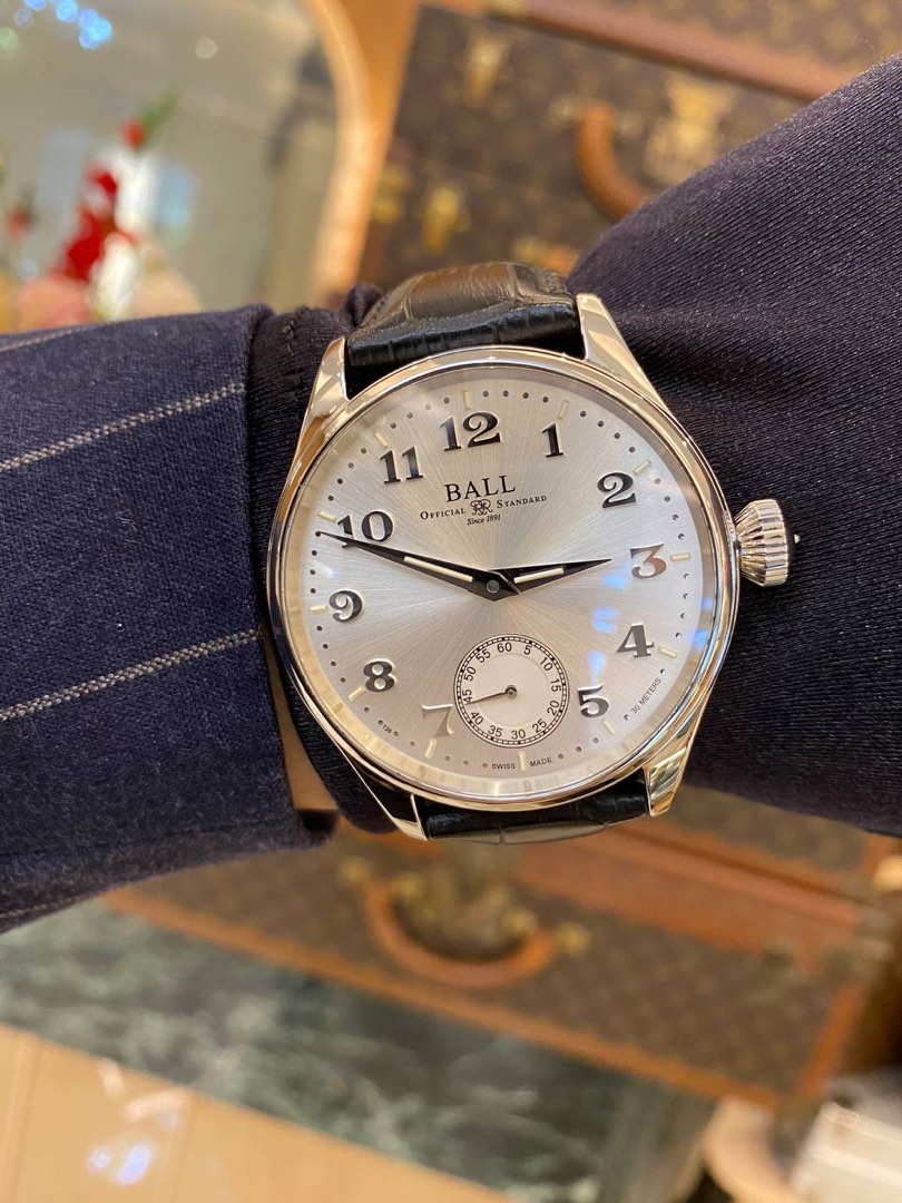 BALL TRAINMASTER (SUBMODEL) REF NM3038 44MM MANUAL WINDING YEAR 2016 ...