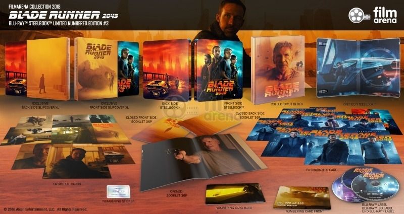 Blade Runner 2049 Film Arena Collection #101 Edition 3 [4K Ultra HD ...