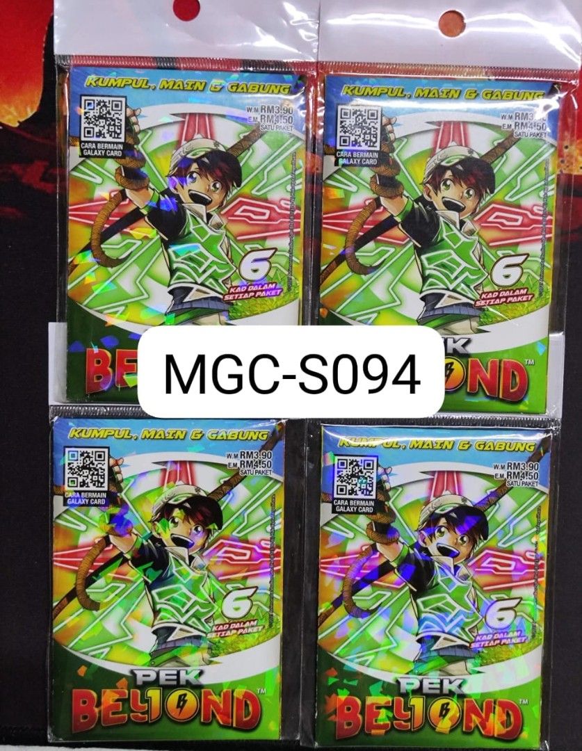 Boboiboy galaxy card game- Pek Beyond S, Hobbies & Toys, Toys & Games ...