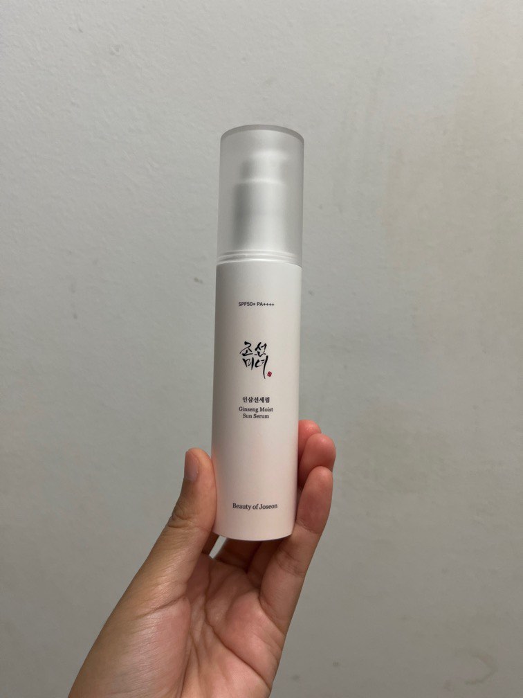 BOJ Ginseng Moist Sun Serum SPF50+PA++++, Beauty & Personal Care, Face, Face Care on Carousell