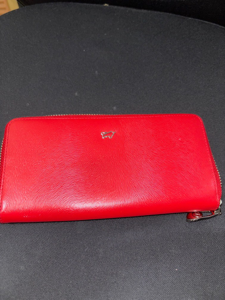 Braun Buffel red wallet, Women's Fashion, Bags & Wallets, Wallets ...