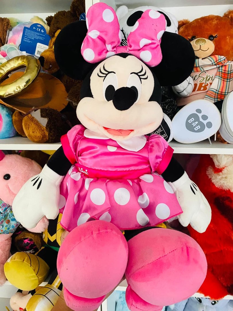 Build A Bear Minnie Mouse, Hobbies & Toys, Toys & Games on Carousell