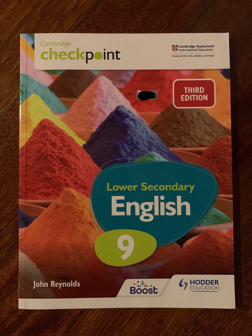 Cambridge checkpoint Lower Secondary English 9 ( third edition), Hobbies & Toys, Books ...
