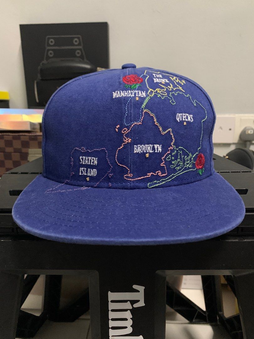 Cap New York maps, Men's Fashion, Watches & Accessories, Cap & Hats on ...