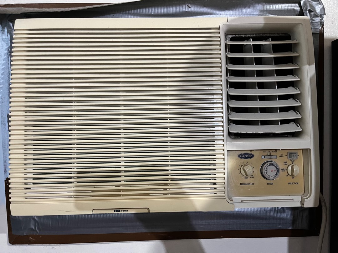 Carrier, window-type, 2hp, TV & Home Appliances, Air Conditioning and ...