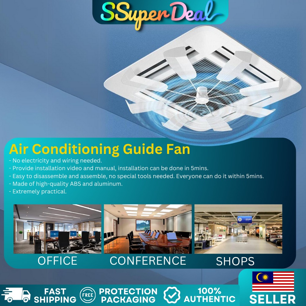 Cassette Central Air Conditioning Guide Fan, Furniture & Home Living ...