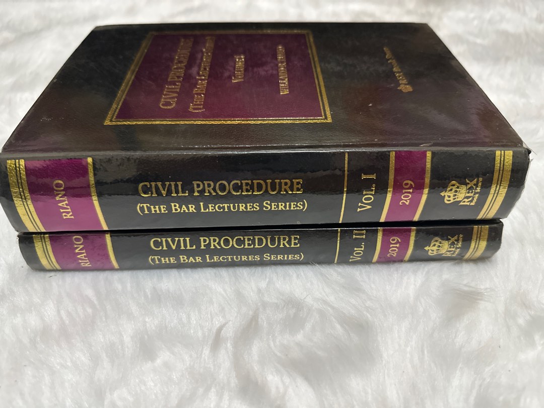 Civil Procedure 2019 by Riano, Hobbies & Toys, Books & Magazines ...