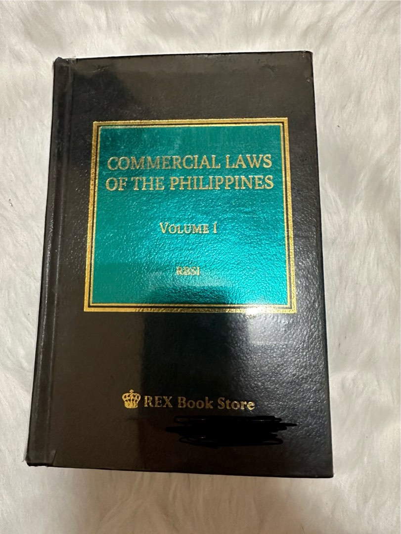 Codal - Commercial Law Vol I, Hobbies & Toys, Books & Magazines ...