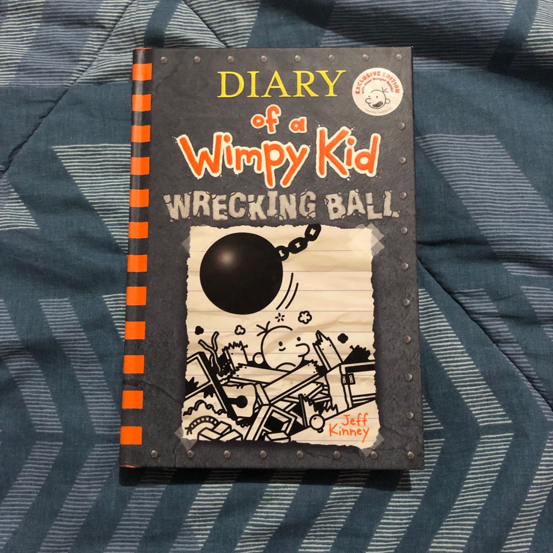 Diary Of A Wimpy Kid Wrecking Ball (Hardcover), Hobbies & Toys, Books ...