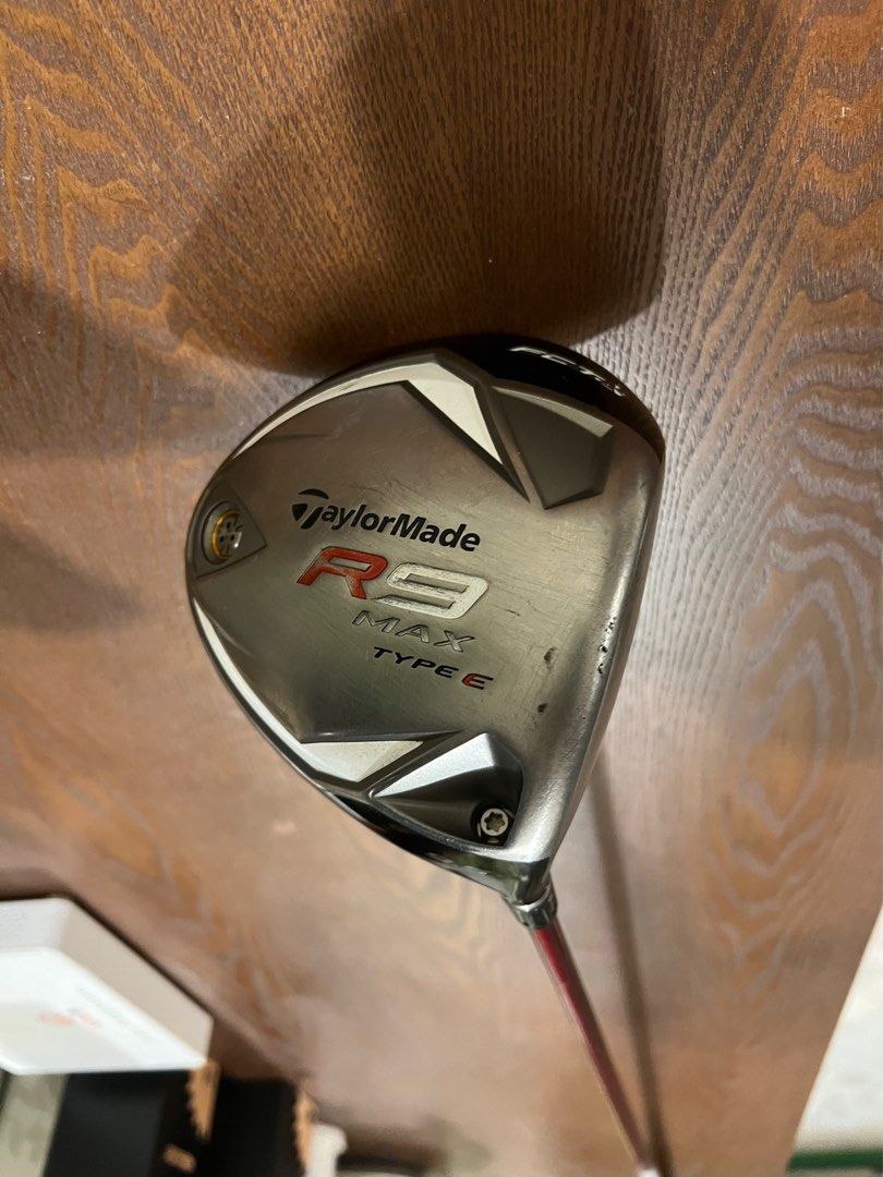 Driver Taylormade R9 Max Type E, Sports Equipment, Sports & Games, Golf ...