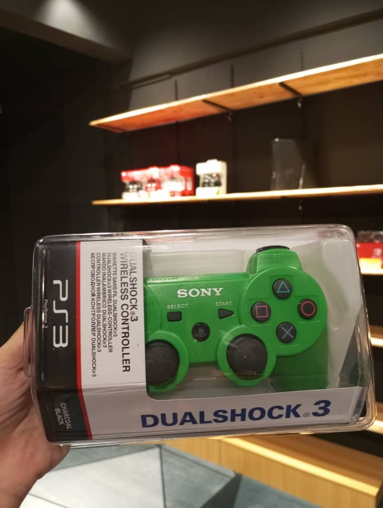 DS3 DUALSHOCK 3 PLAYSTATION 3 CONTROLLER WIRELESS OEM NEW [GREEN ...