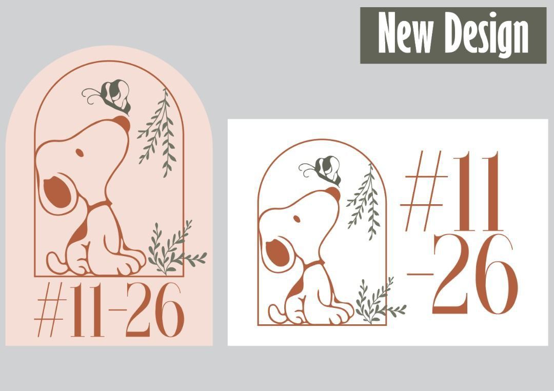 Classy Elegant Custom Acrylic Snoopy Woodstock Signage | Fully ...