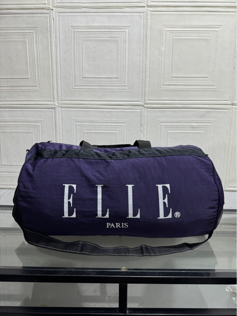 ELLE big duffle travel bag, Men's Fashion, Bags, Sling Bags on Carousell