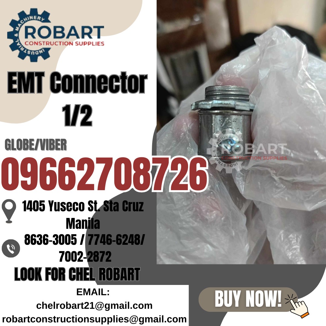EMT CONNECTOR, Commercial & Industrial, Construction Tools & Equipment ...