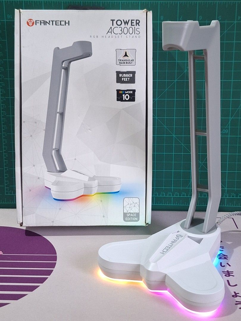 Fantech Tower AC3001S Headphone / Headset Stand RGB, Computers & Tech ...