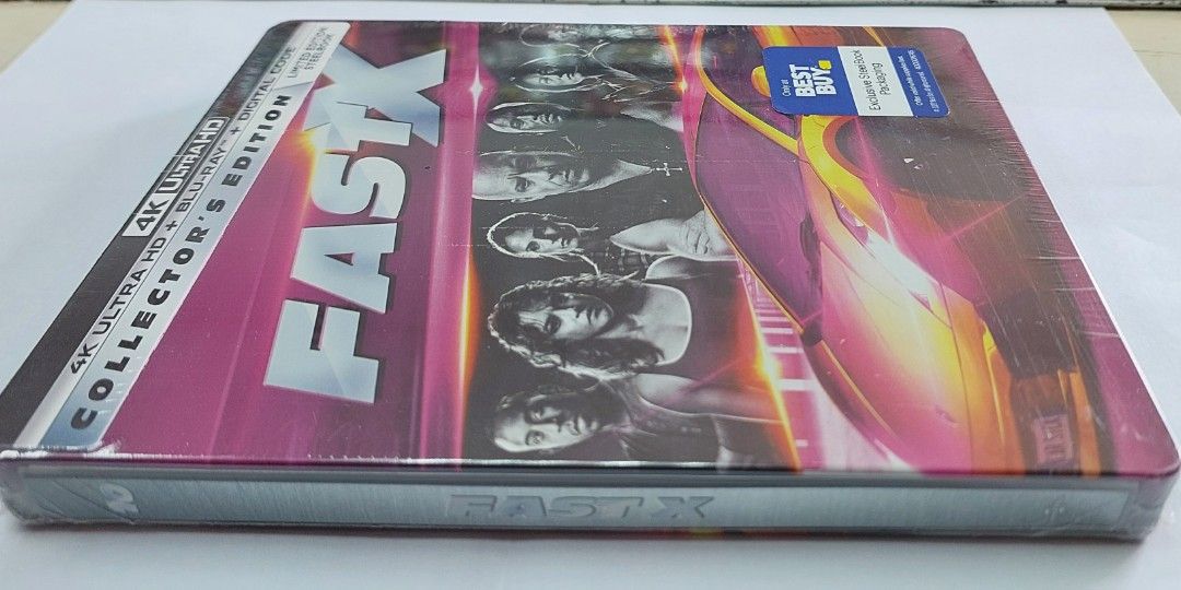 Fast X 4K Steelbook Collector's Edition [ Blu-Ray ], Hobbies & Toys ...