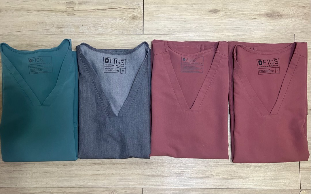 FIGS TOP ONLY (ALL MEDIUM), Women's Fashion, Tops, Others Tops on Carousell