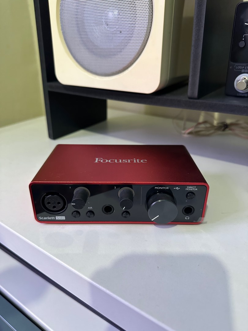 Focusrite Scarlett Solo 3rd Gen, Audio, Soundbars, Speakers ...
