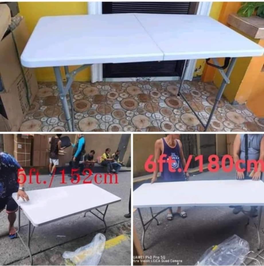 Folding tables - 4ft. - 5ft. - 6ft., Furniture & Home Living, Furniture ...