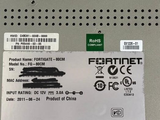 Fortigate-80cm Fortinet firewall router 路由器 防火牆, 電腦＆科技, 商務用科技產品 - Carousell