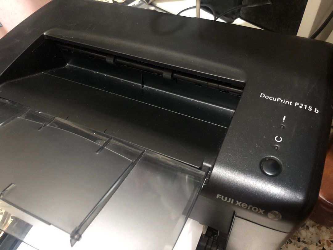 [最後出清價限自取]FUJI xerox P215b黑白雷射印表機 列印機 賣到9/30無人購買丟棄。, 電腦及科技產品, 印表機及影印機在旋轉拍賣