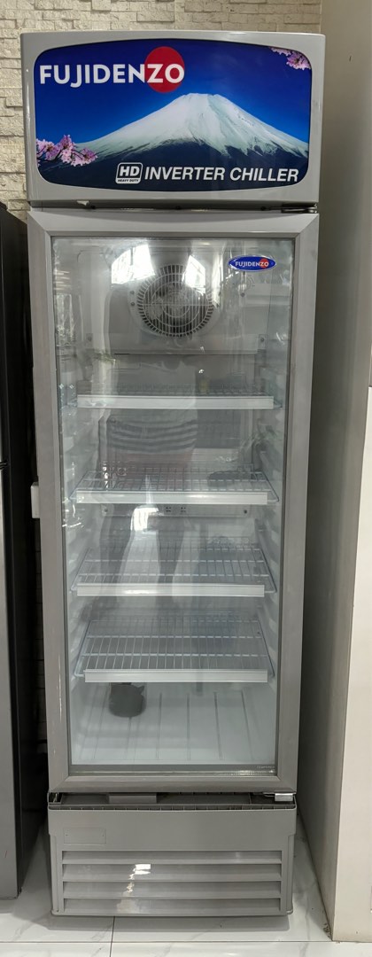 Fujidenzo upright chiller model ISUP-85H 8.5 cu. ft (with warranty), TV ...