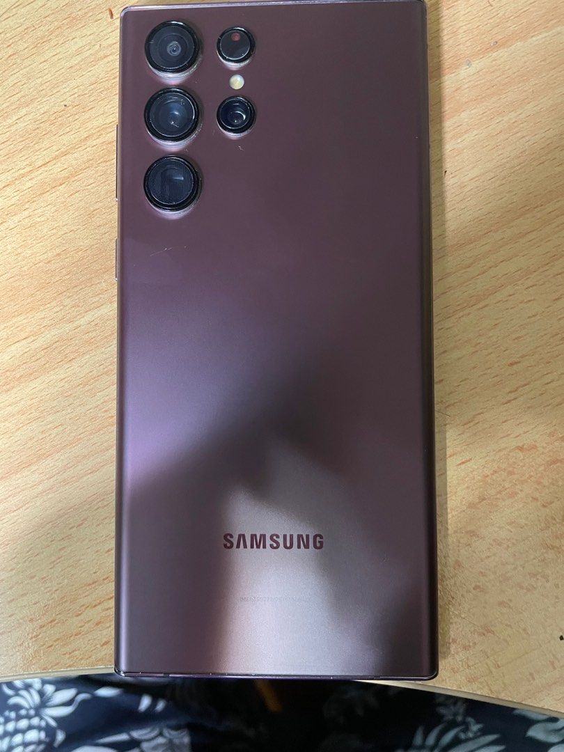 Galaxy S22 Ultra 5G Burgundy 256GB, Mobile Phones & Gadgets, Mobile ...