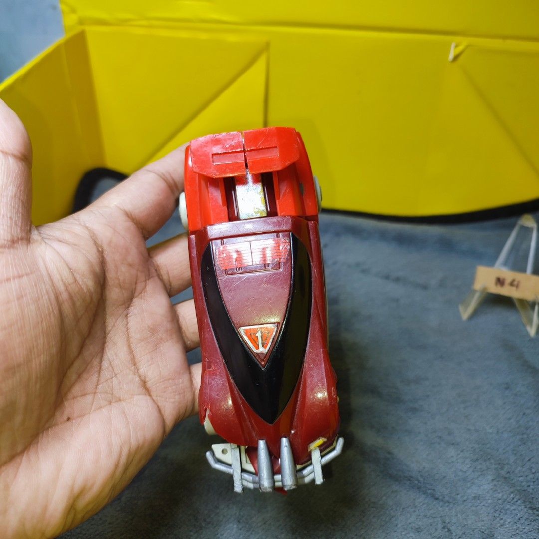 Gekisou Sentai CarRanger * red vehicle DXRV Robot parts 1996 BANDAI ...