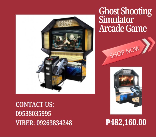 Ghost Shooting Simulator Arcade Game, Everything Else, Others on Carousell