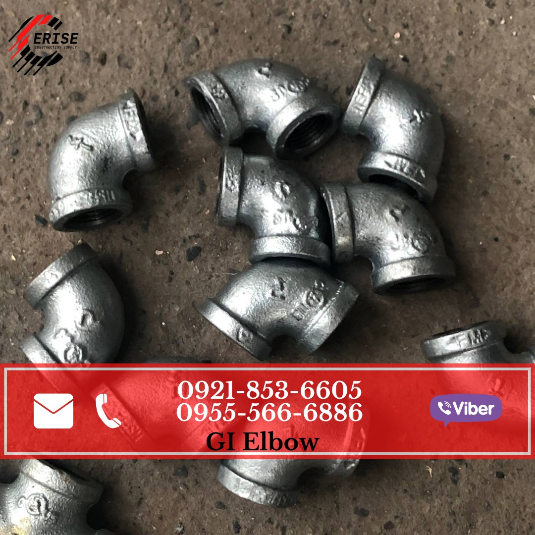 GI Elbow, Commercial & Industrial, Construction Tools & Equipment on ...