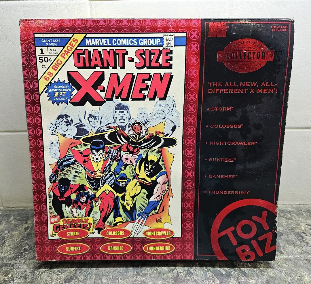 GIANT SIZED X-MEN - 1998 ToyBiz Marvel Comics Collectors Edition Boxset Series, Hobbies & Toys ...