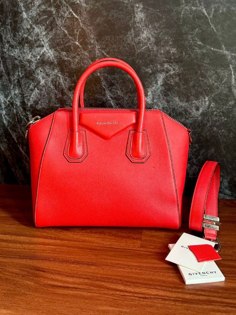 givenchy bag dark red