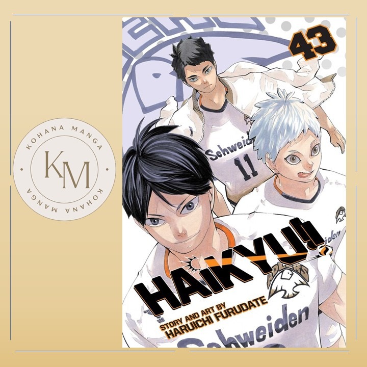 Haikyu!! Manga (English) Vol 43, Hobbies & Toys, Books & Magazines ...