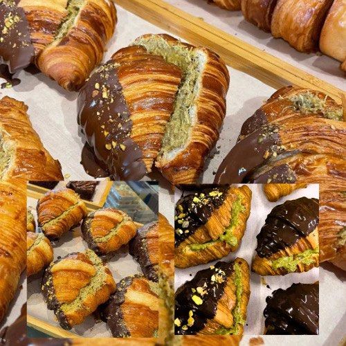 HALAL VIRAL KUNAFA CROISSANT, Food & Drinks, Homemade Bakes on Carousell