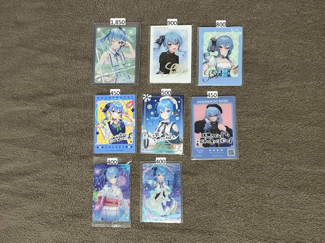 Hololive Hoshimachi Suisei Official Merch, Hobbies & Toys, Memorabilia ...