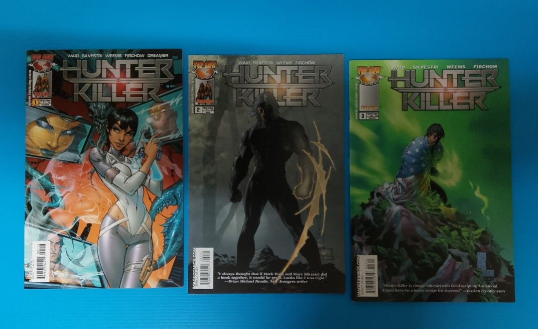 Hunter Killer - 1,2,3 ( J. Scott Campbell/Marc Silvestri - Cover Art ...