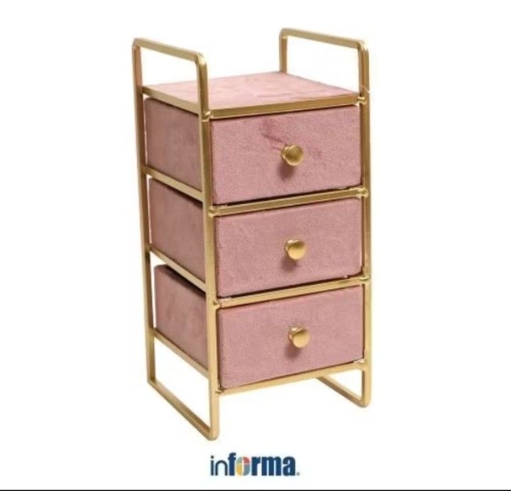Informa 3 drawer jewellery storage box, Furniture & Home Living, Home ...