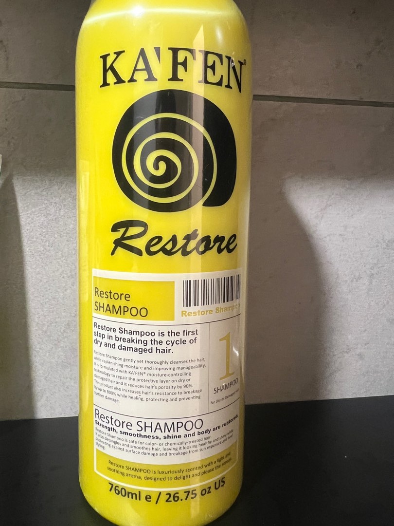 Kafen Restore Hair Shampoo, Beauty & Personal Care, Hair on Carousell