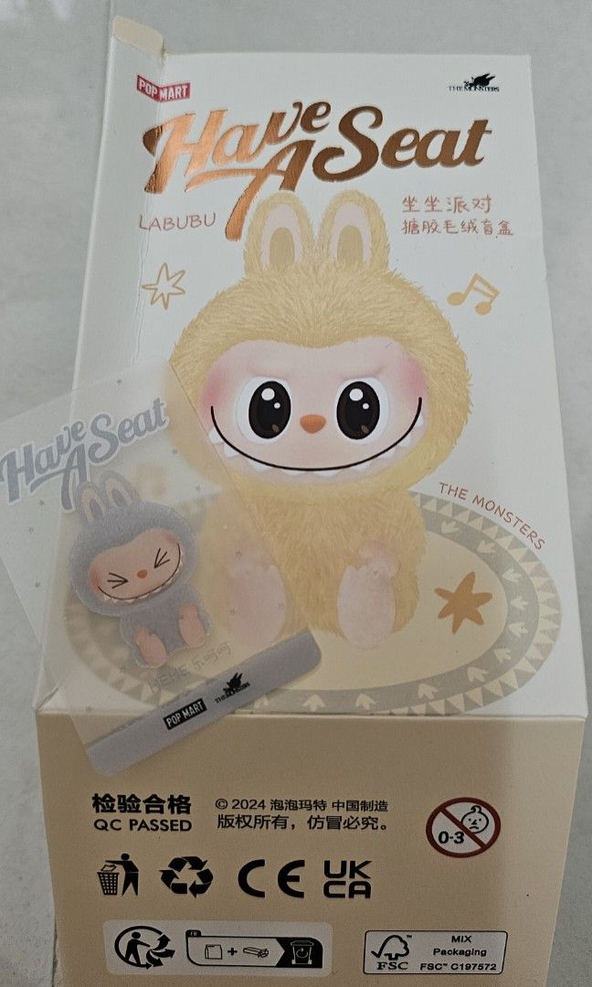 Labubh v2 seating....baba..Ququ..zizi.., Hobbies & Toys, Collectibles ...