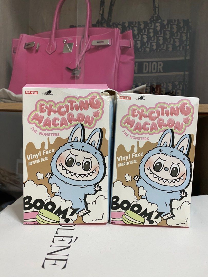 Labubu macaroon popmart crybaby powerpuff girl, Hobbies & Toys, Toys ...