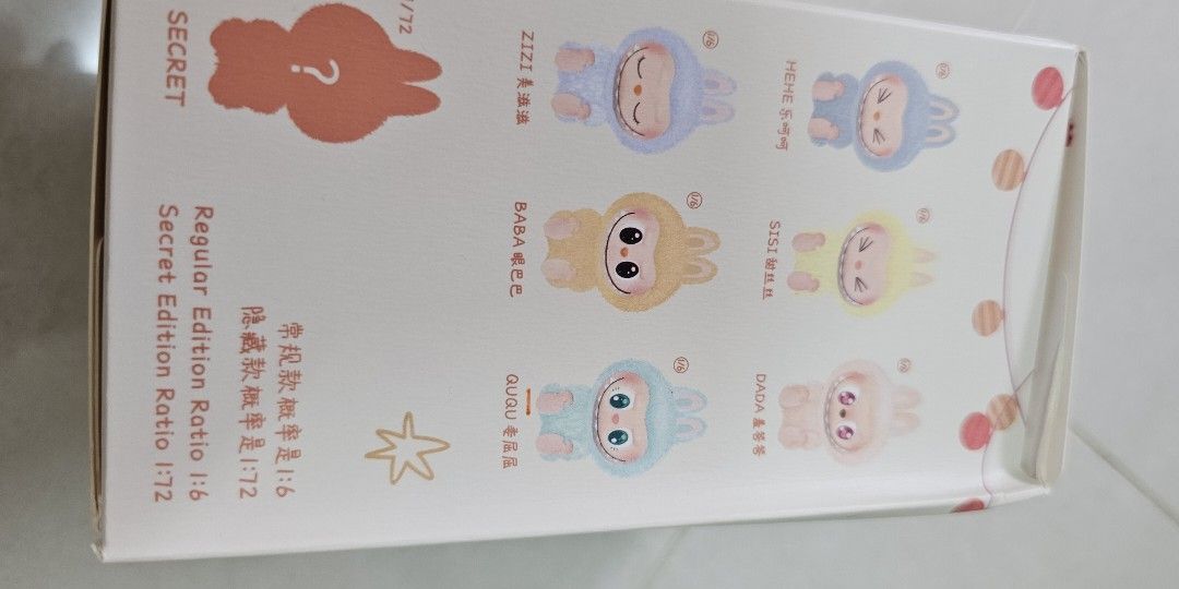 Labubu V2 seating...Zizi, Hobbies & Toys, Collectibles & Memorabilia ...