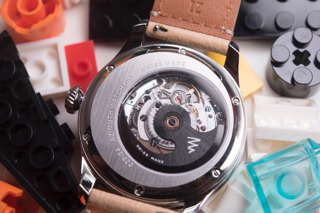 AZIMUTH BACK IN TIME SERIES 2 Watch Black Pilot , Luxury, Watches on ...